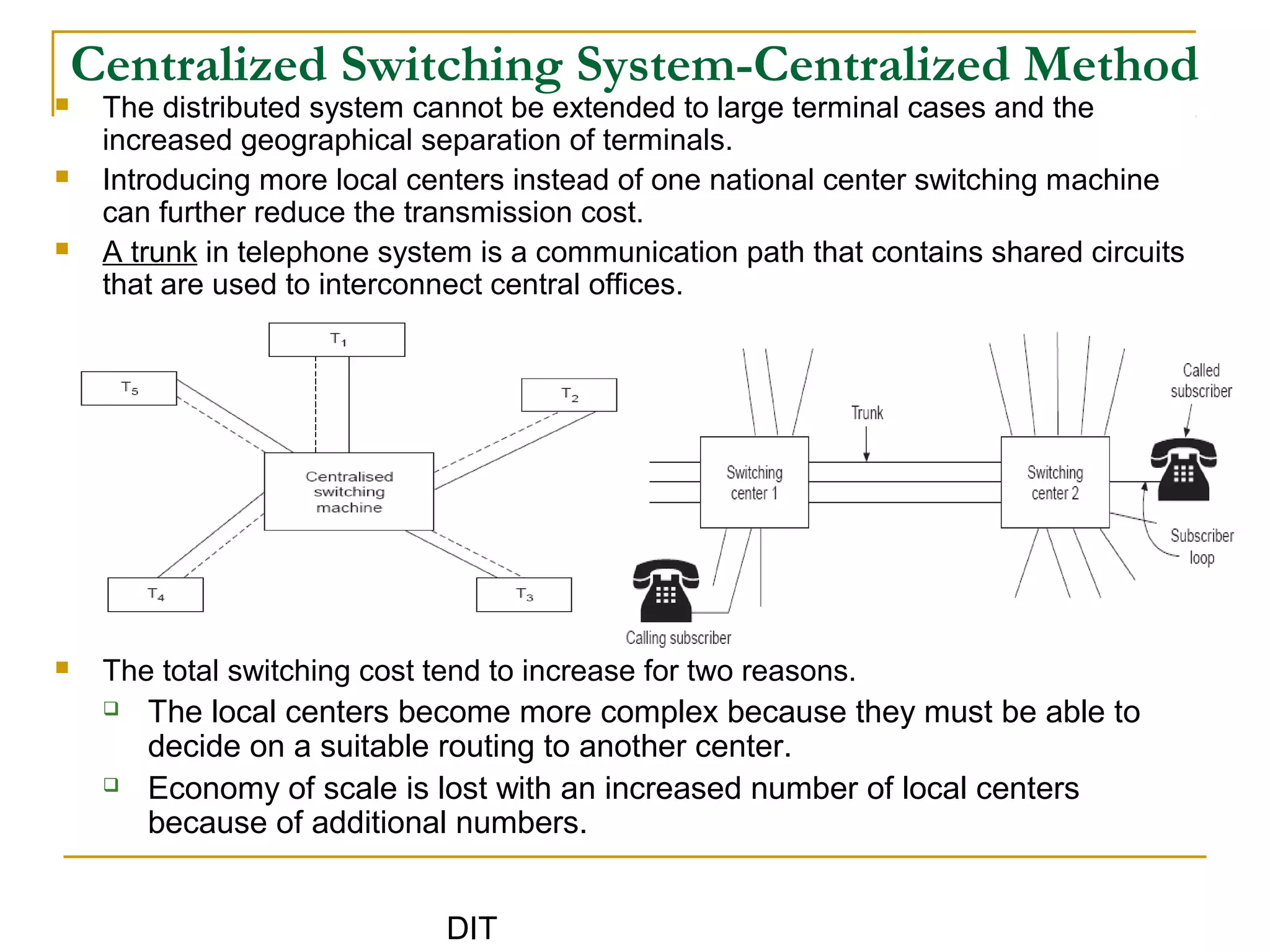 Switching Systems Lecture1 Ppt