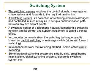 Switching systems lecture1 | PPT