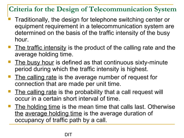 Switching Systems Lecture1 Ppt