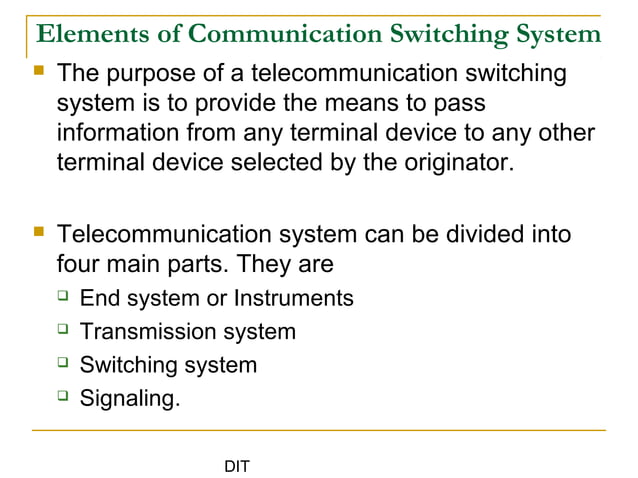 Switching systems lecture1 | PPT