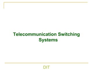 Switching systems lecture2 | PPT