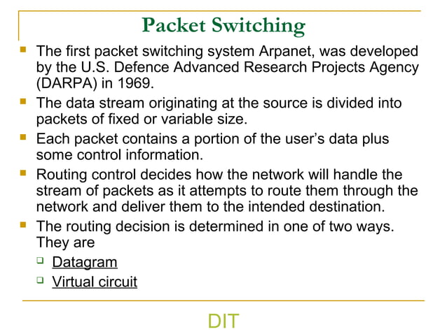 Switching Systems Lecture2 Ppt