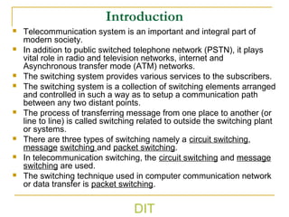 Switching systems lecture2 | PPT