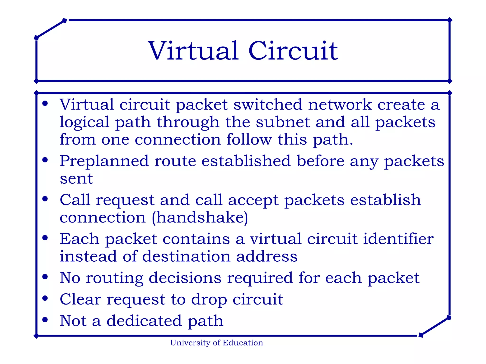 Switching Techniques | PPT