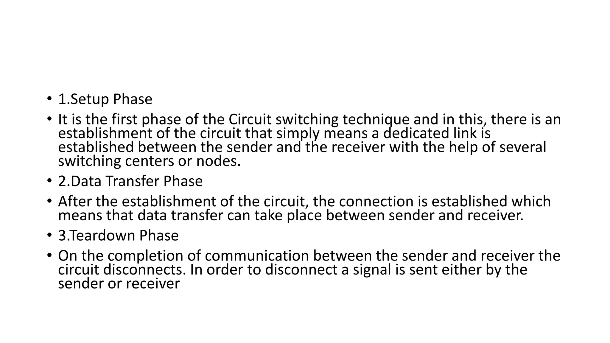 Switching Types Circuit Packet And Message Pptx Computer Networking Computing