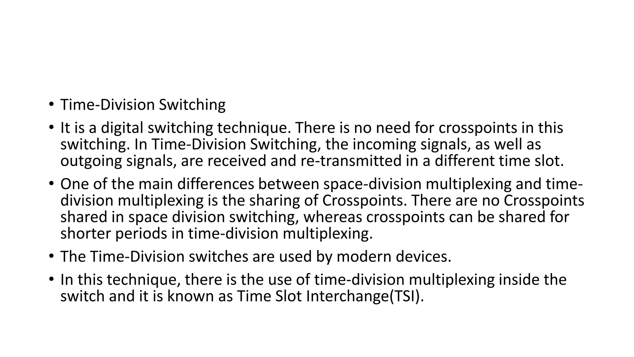Switching Types Circuit Packet And Message Pptx Computer Networking Computing