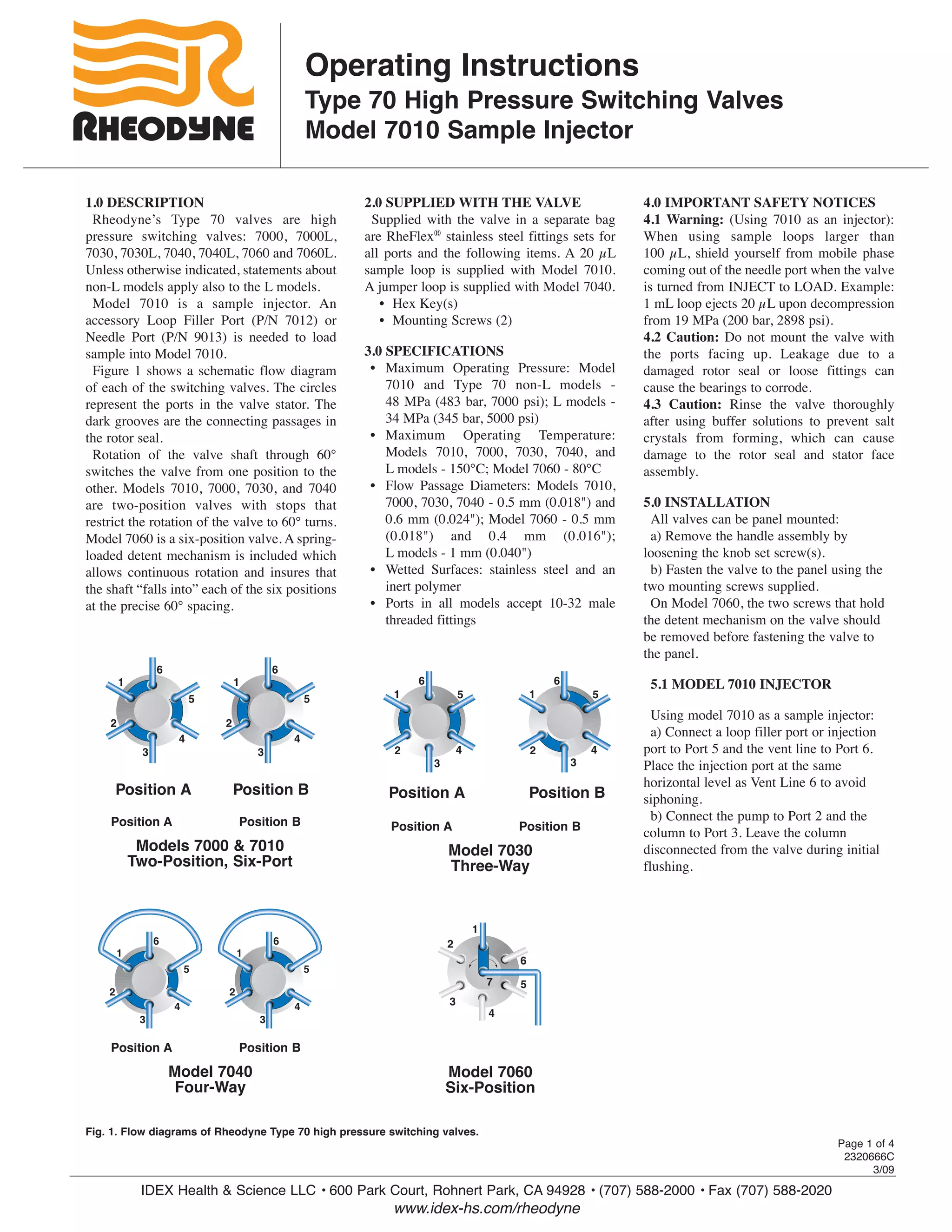 Switching valve | PDF