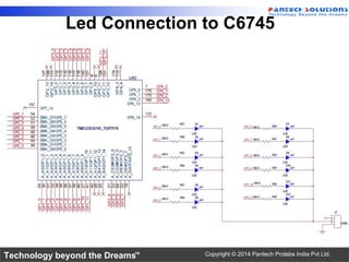 Switch & LED using TMS320C6745 DSP | PPT