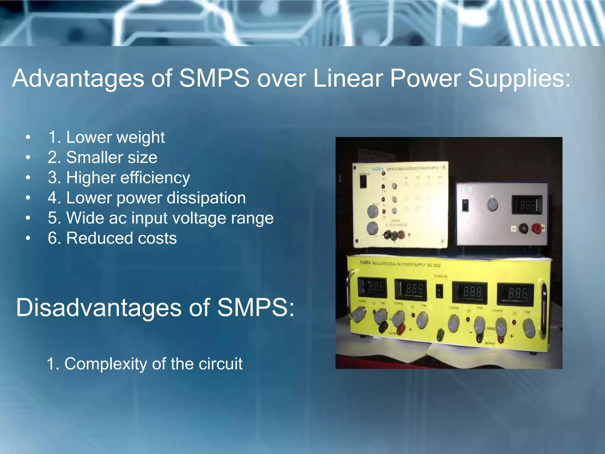 Switch mode power supply | PPTX