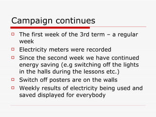 Switch Off Campaign | PPT