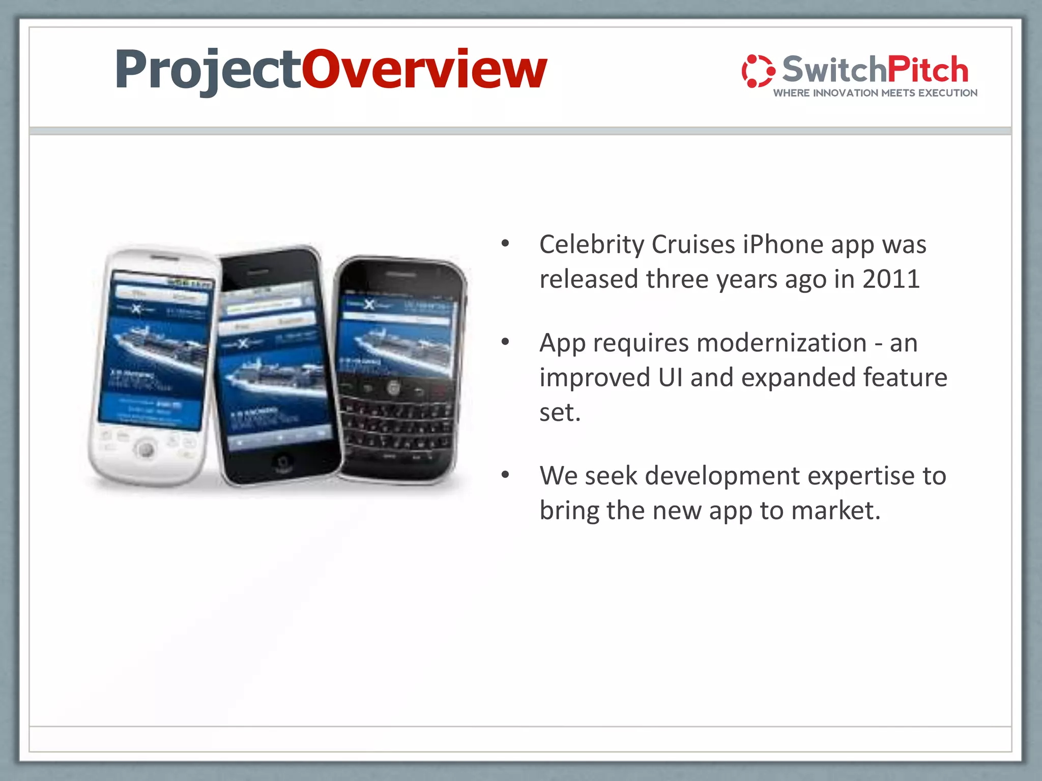 Celebrity Cruises App | PPTX
