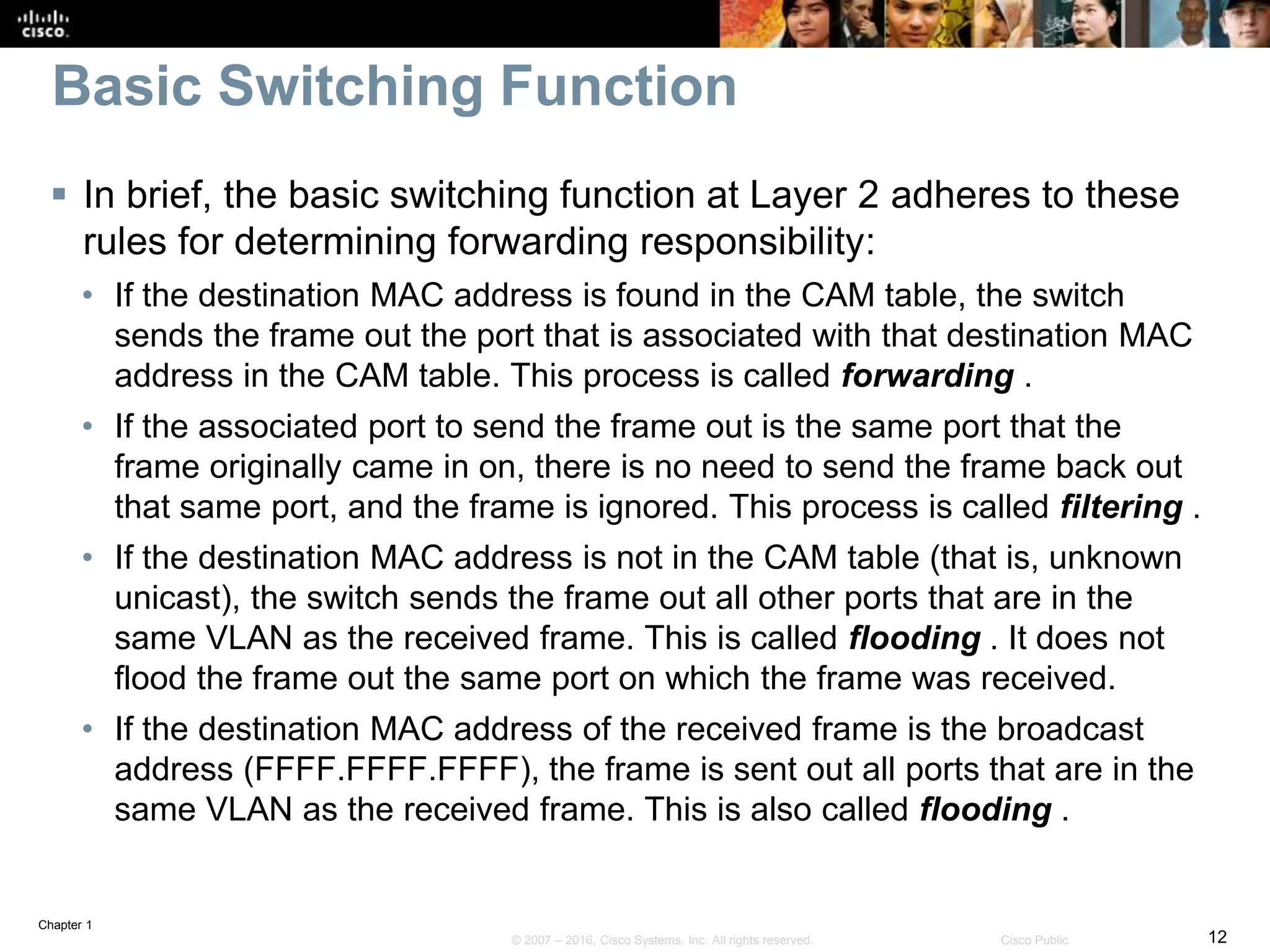 CCNP Switching Chapter 1 | PPTX | Computer Networking | Computing