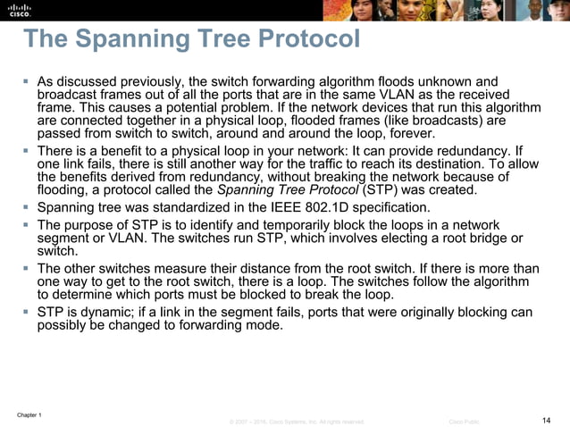 CCNP Switching Chapter 1 | PPTX | Computer Networking | Computing
