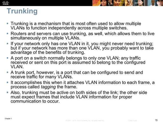 CCNP Switching Chapter 1 | PPTX | Computer Networking | Computing