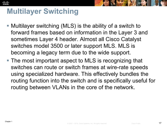 CCNP Switching Chapter 1 | PPTX | Computer Networking | Computing
