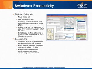 Switchvox Overview Presentation | PPT