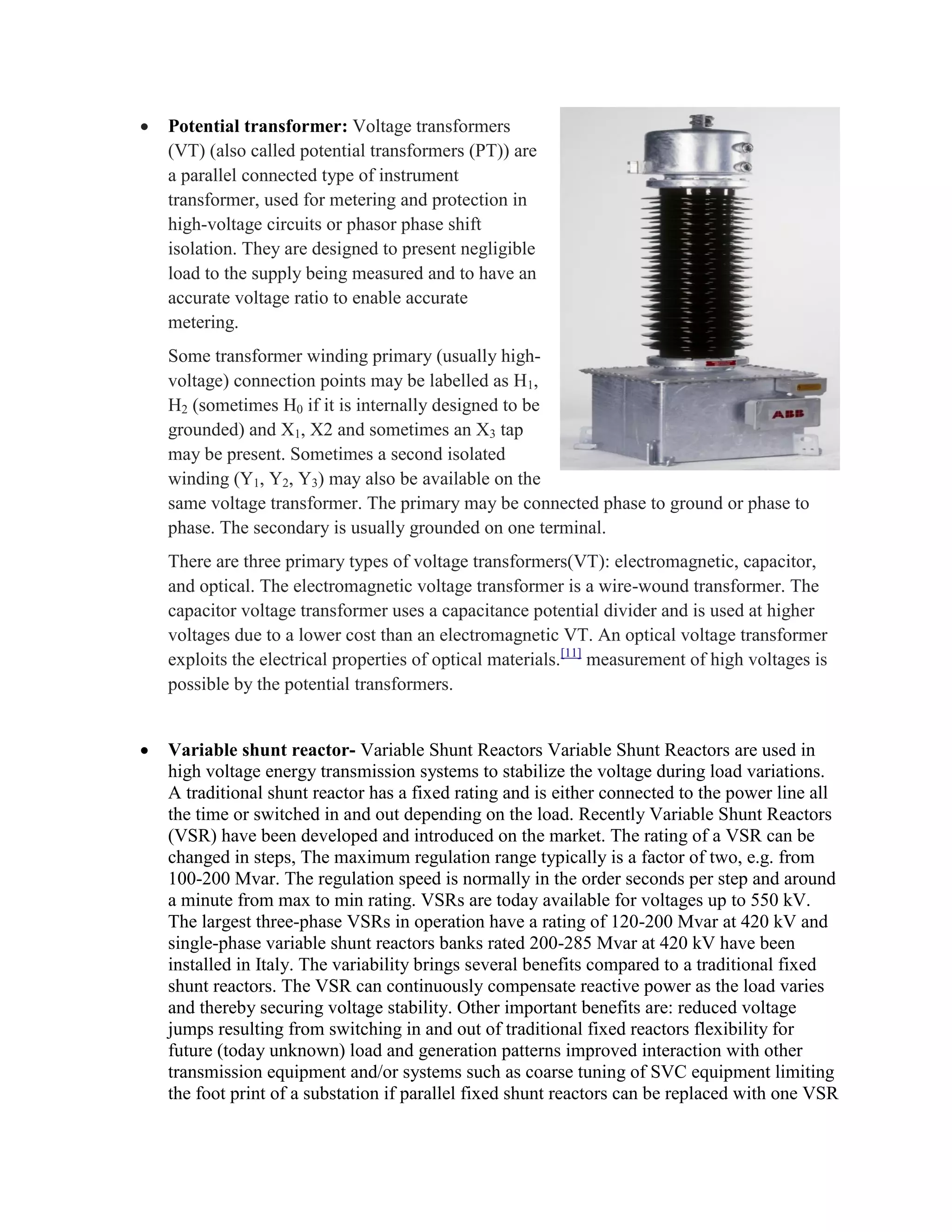 Switchyard design overview | PDF