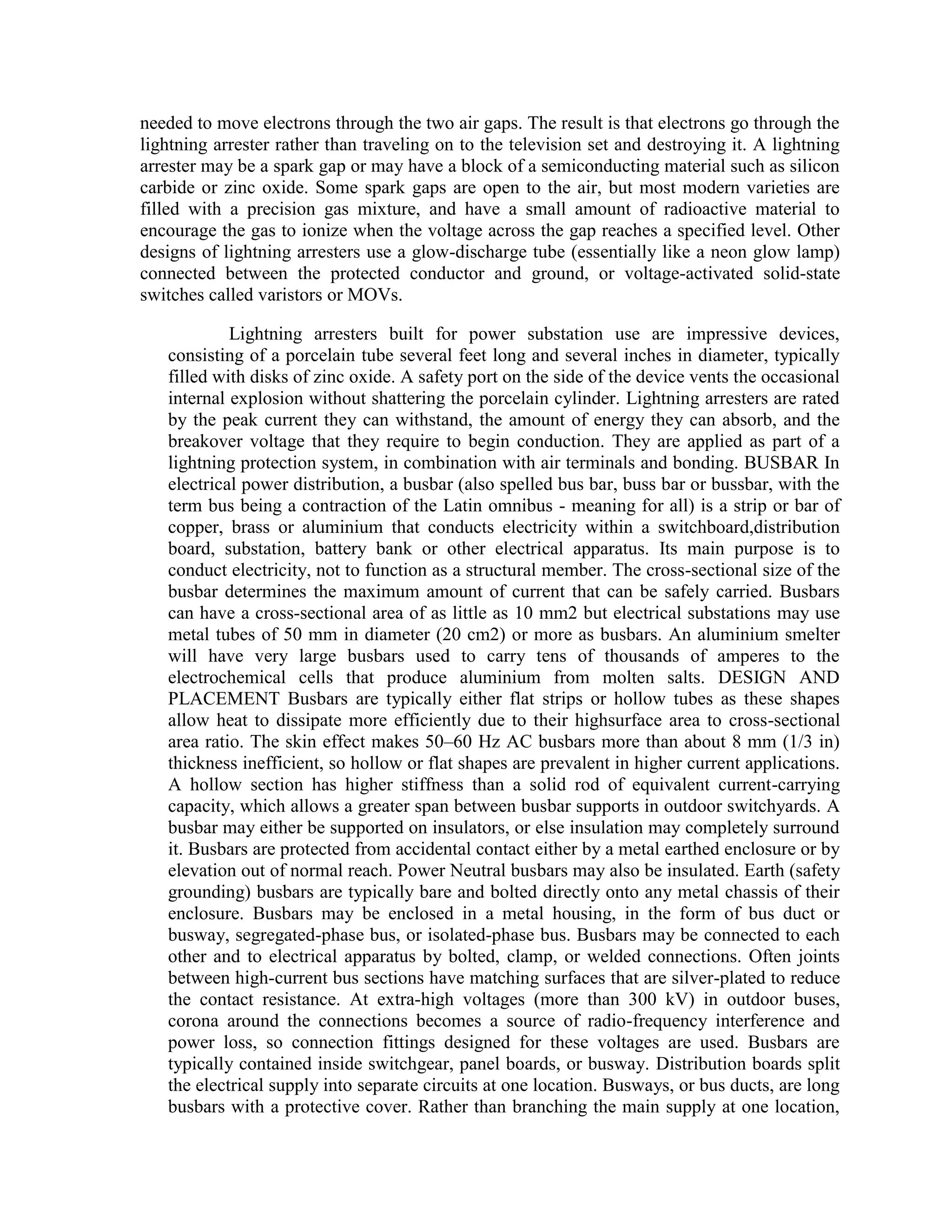 Switchyard design overview | PDF