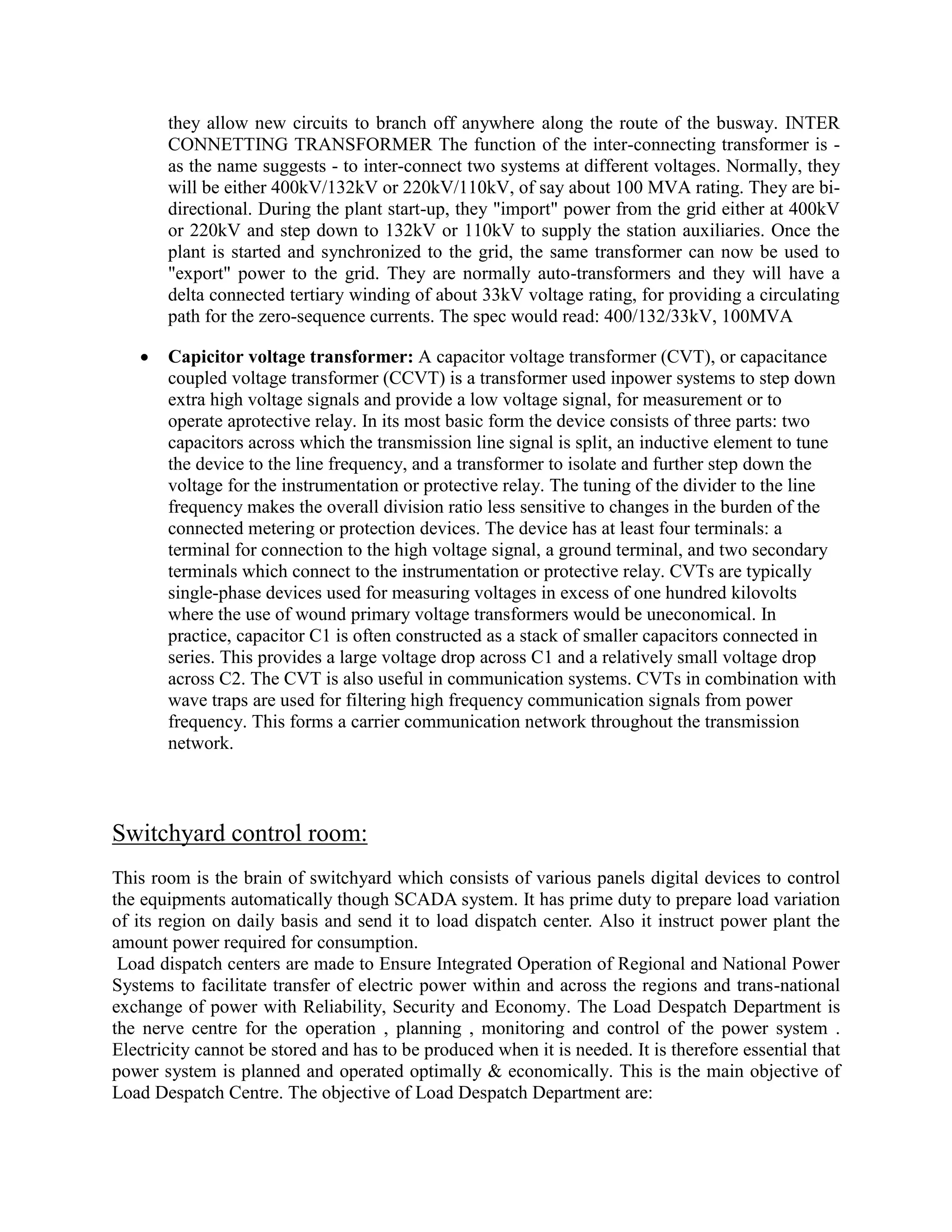 Switchyard design overview | PDF