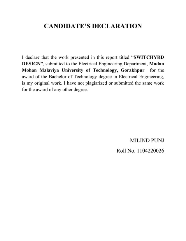 Switchyard design overview | PDF