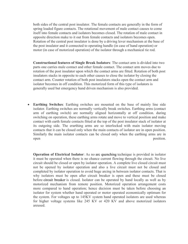 Switchyard design overview | PDF