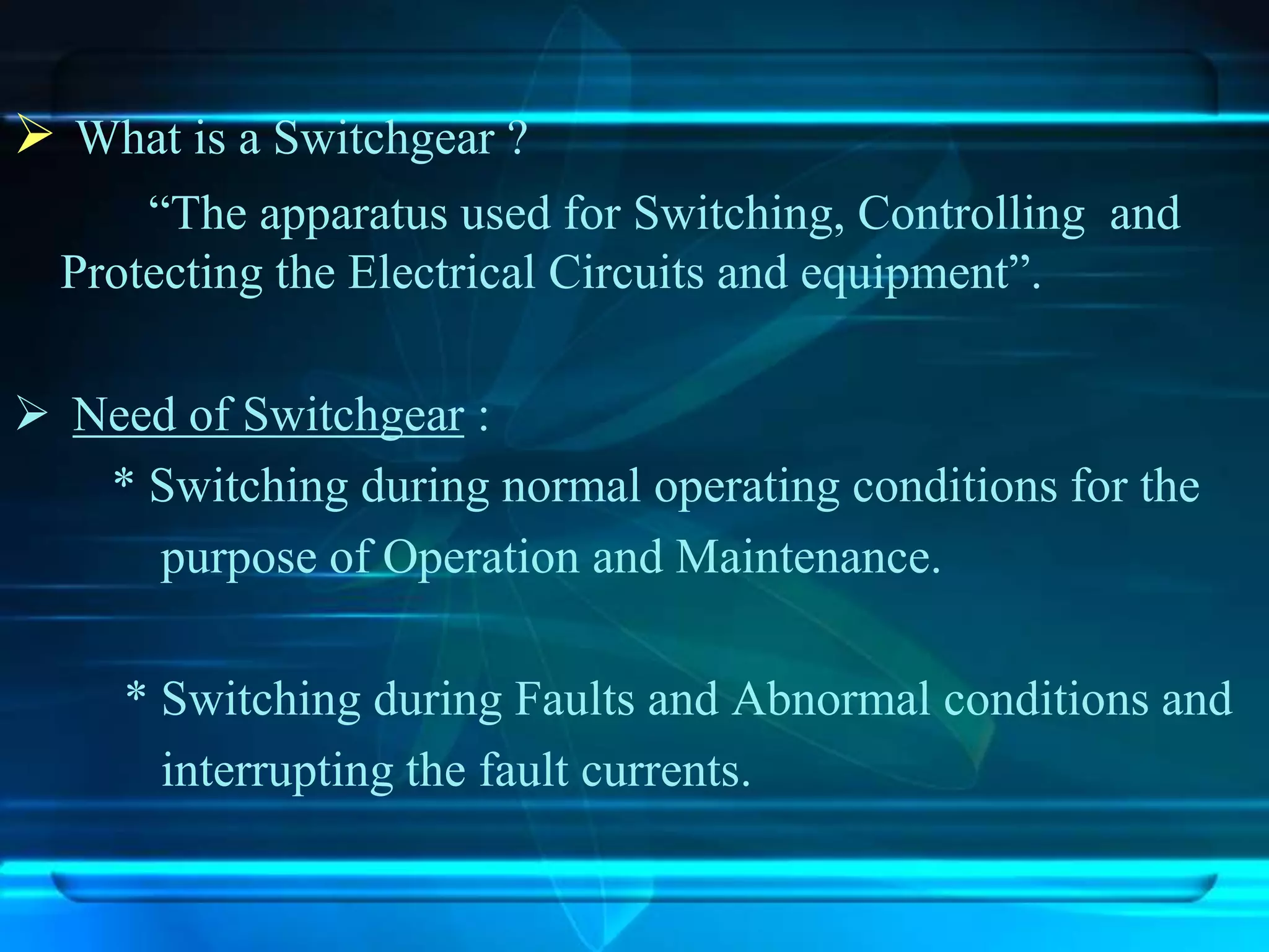 Switchyard final | PPT