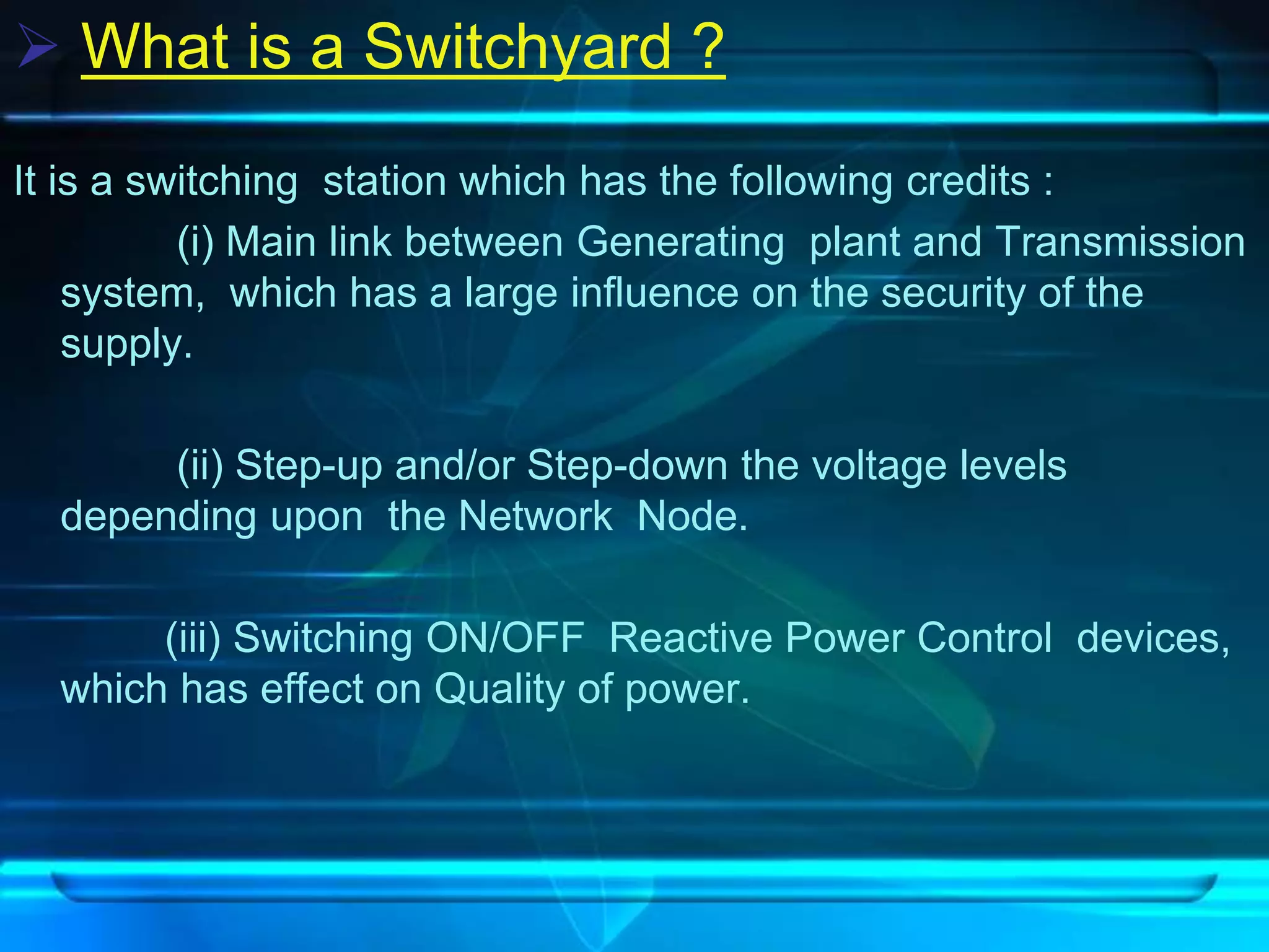 Switchyard final | PPT
