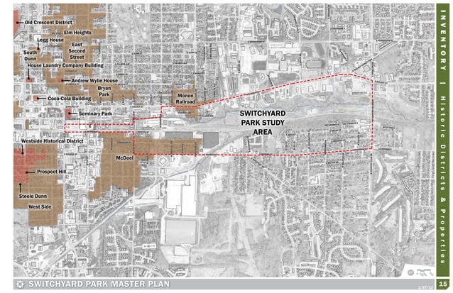 Switchyard Park Master Plan | Inventory Phase | PPT