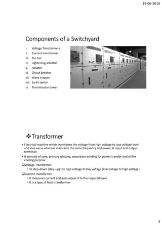 Switch yard pp 2 kanti thermal power station | PDF