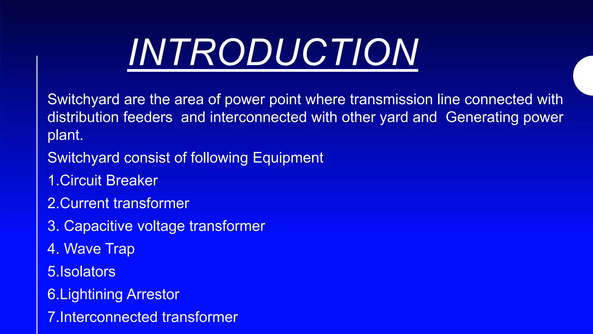 Switch Yard PPT By Deepak raipptx | PPTX