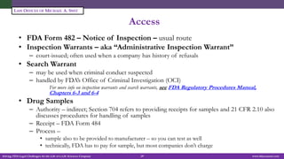 Overview of FDA Drug Manufacturing Requirements | PDF