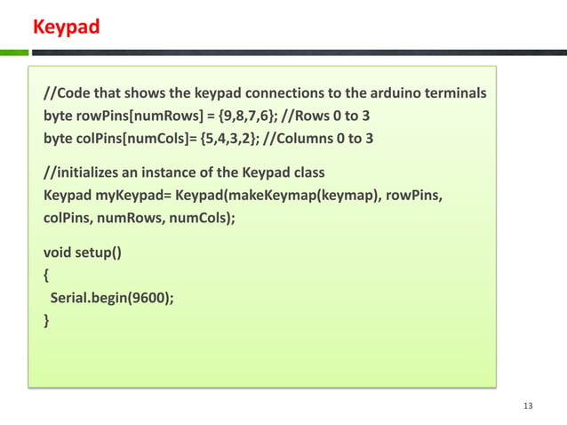 Arduino Based Applications Part 6 Pdf Operating Systems Computer
