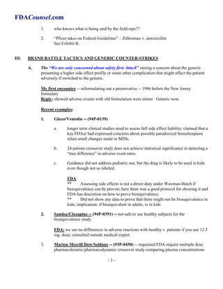 CHALLENGES TO GENERIC DRUG APPROVALS | PDF | Pharmaceutical Industry ...