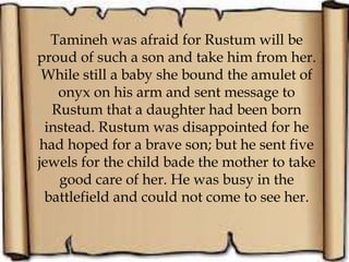 Sohrab & Rustum | PPTX