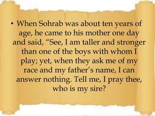 Sohrab & Rustum | PPTX