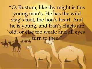 Sohrab & Rustum | PPTX