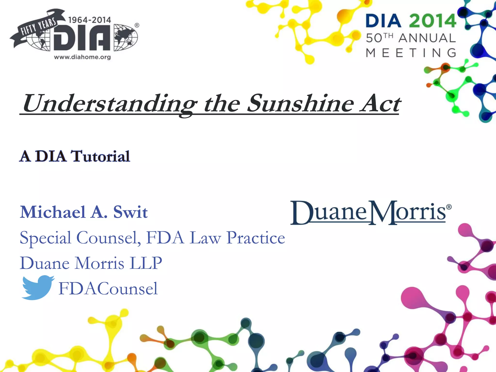 Understanding the Sunshine Act | PDF