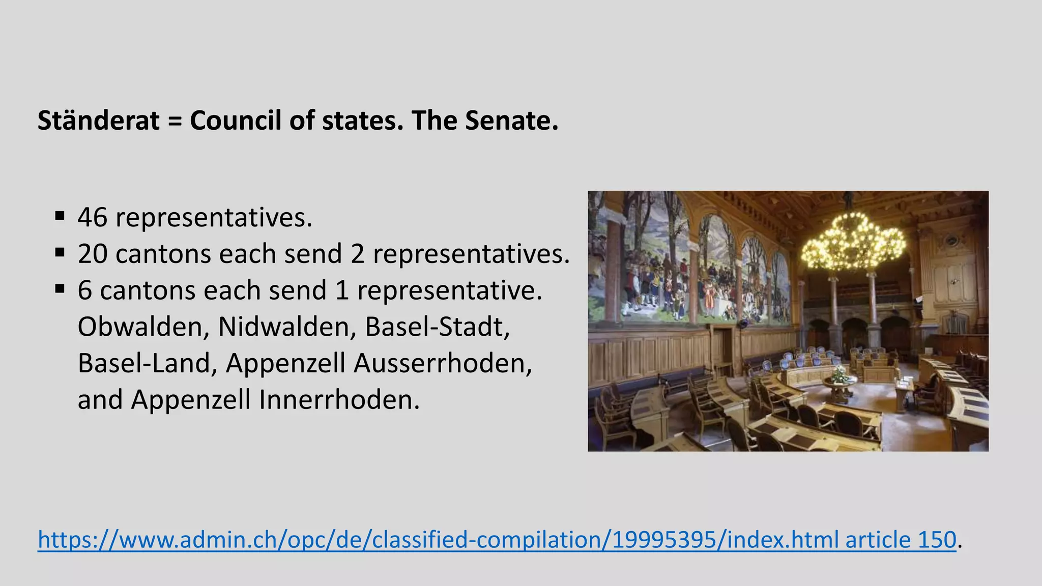 Switzerland - the political system | PDF