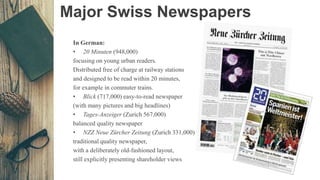 Switzerland Media | PPT