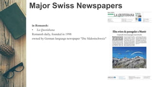 Switzerland Media | PPTX