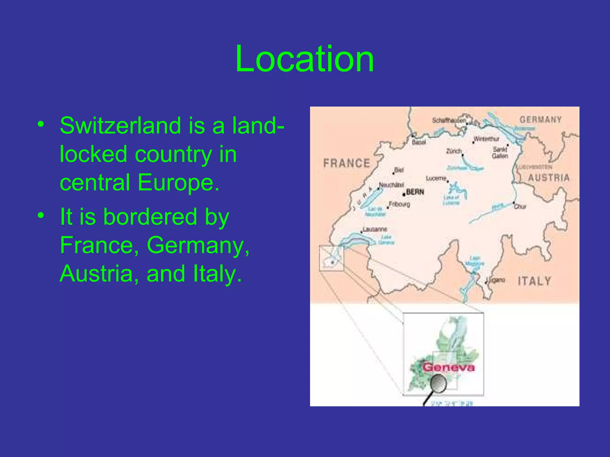 Switzerland powerpoint!!!! | PPT