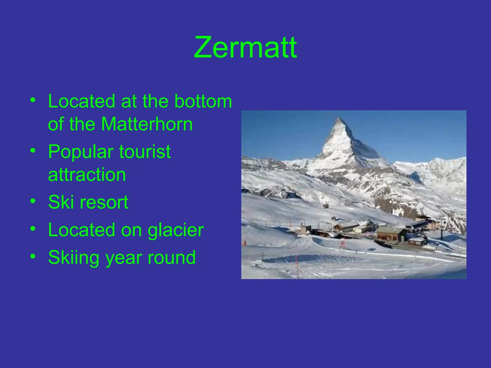 Switzerland powerpoint!!!! | PPT