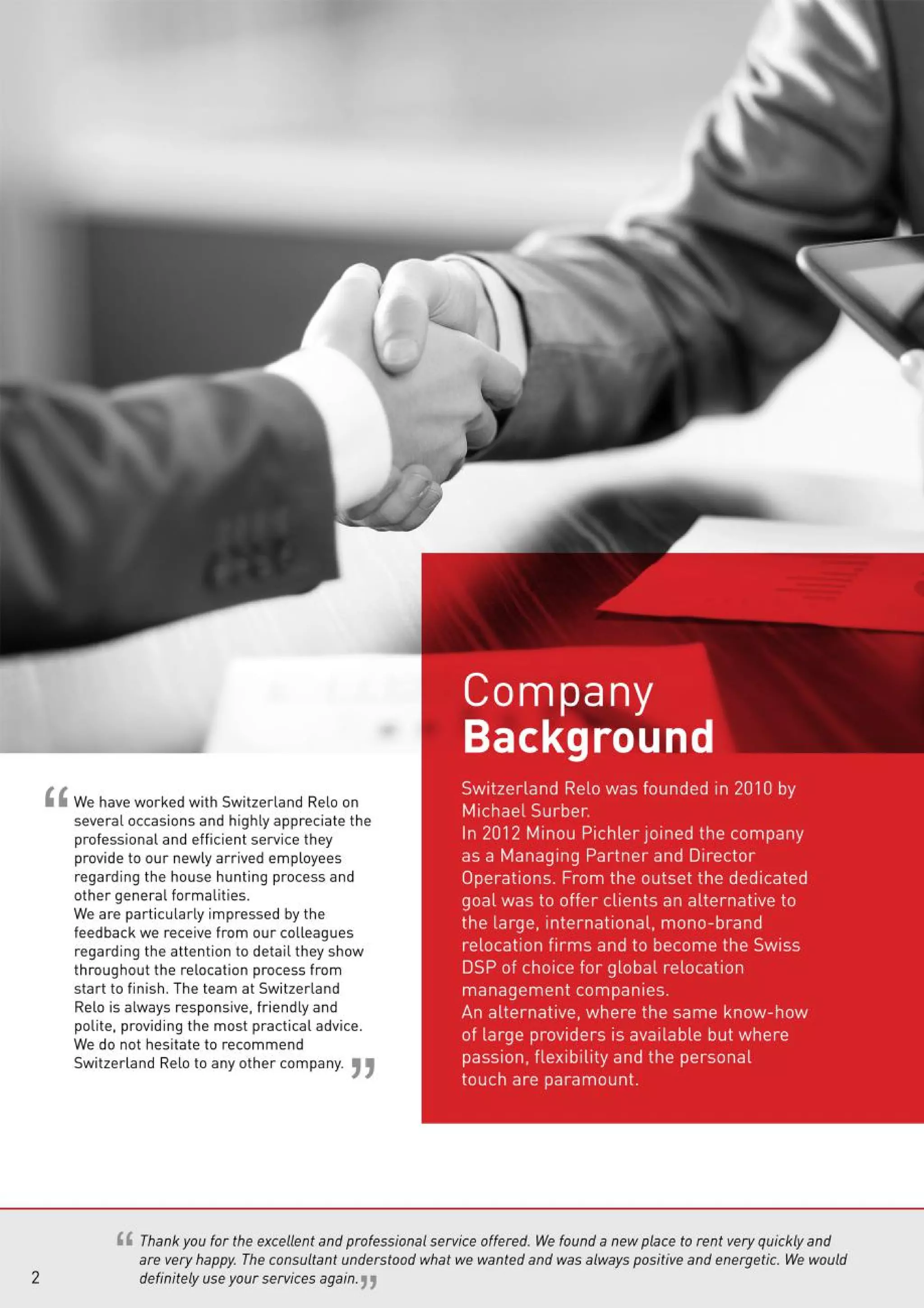 Switzerland Relo - Relocation to and from Switzerland | PDF