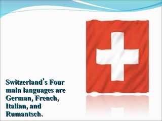 Switzerland’S Languages | PPT