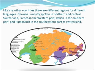 Switzerland’S Languages | PPT