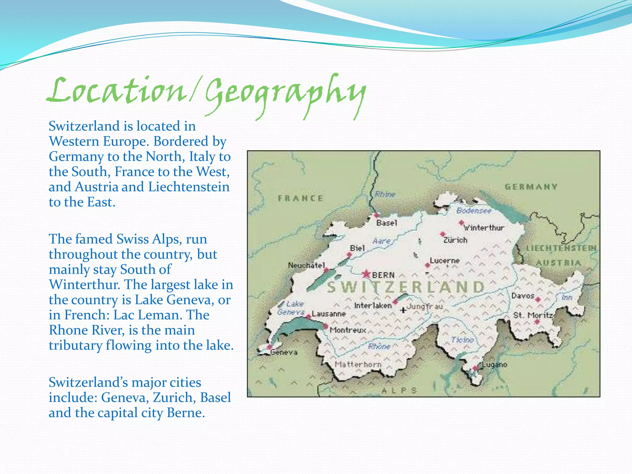 Switzerland Slide Show | PPTX
