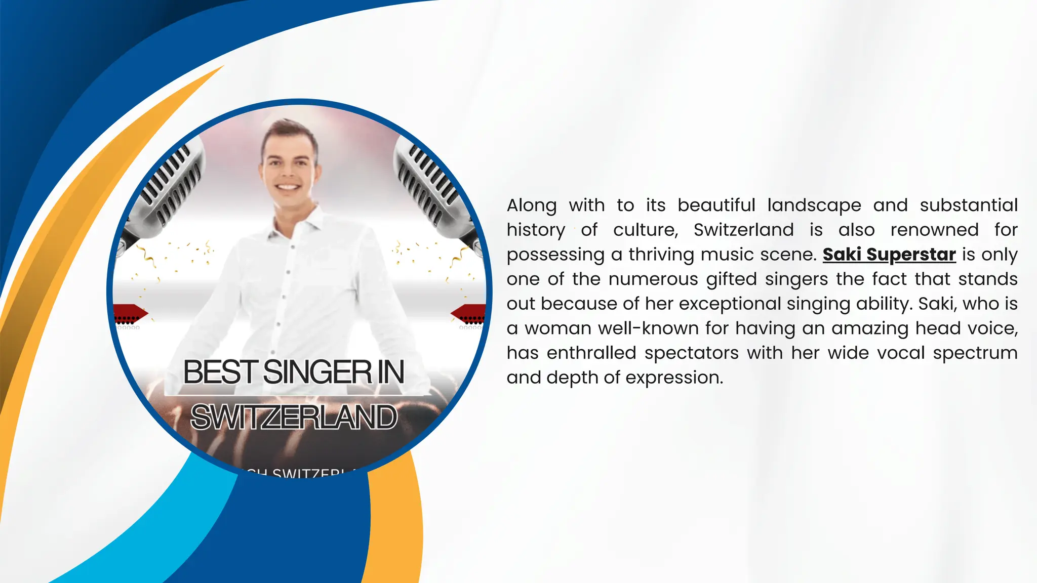 Switzerland Which Singer has the Best Head Voice? | PDF