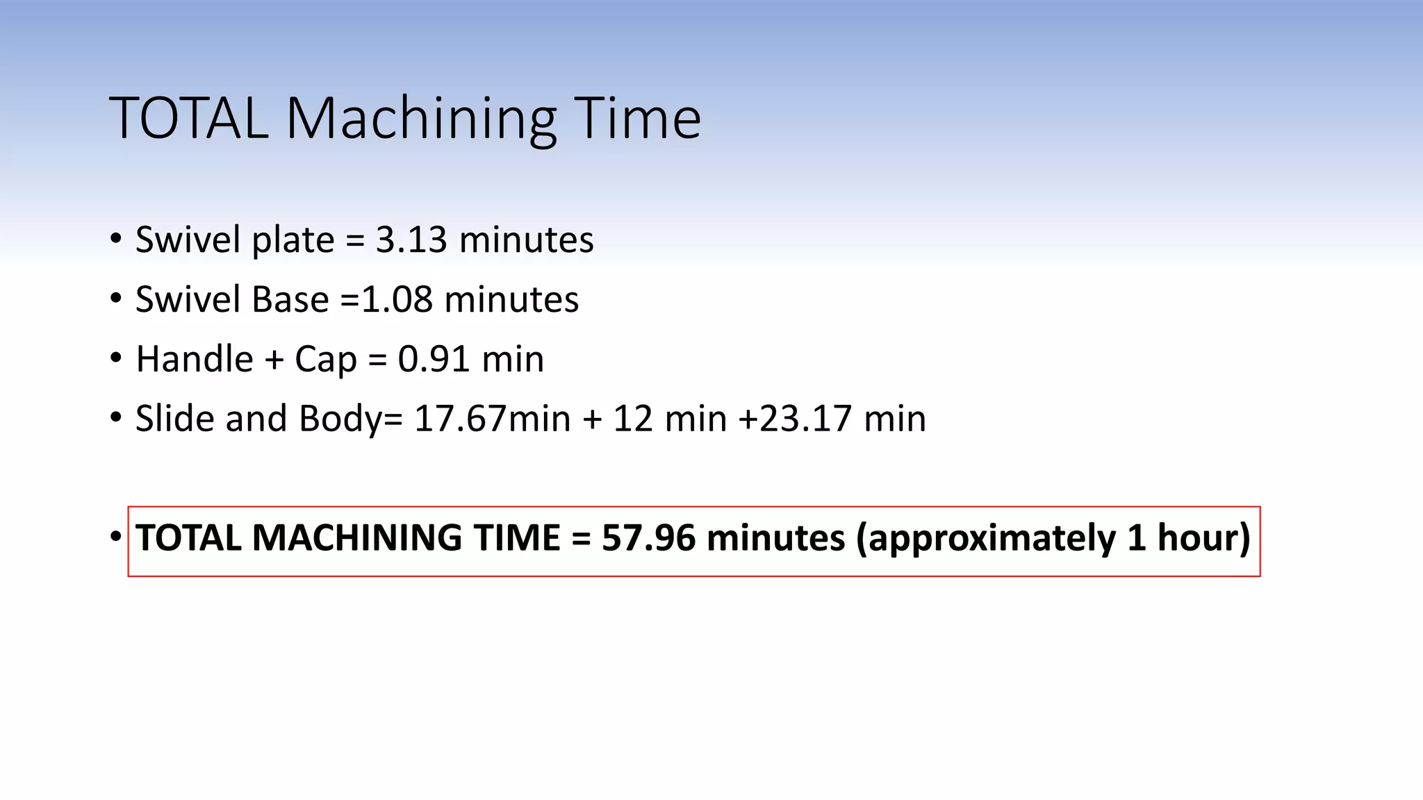 Swivel base vice Production Manufacturing | PPTX