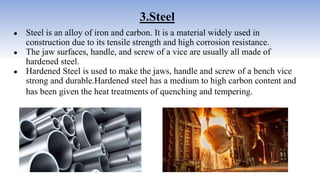 Swivel base vice Production Manufacturing | PPTX