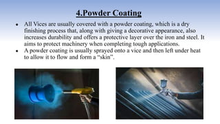 Swivel base vice Production Manufacturing | PPTX